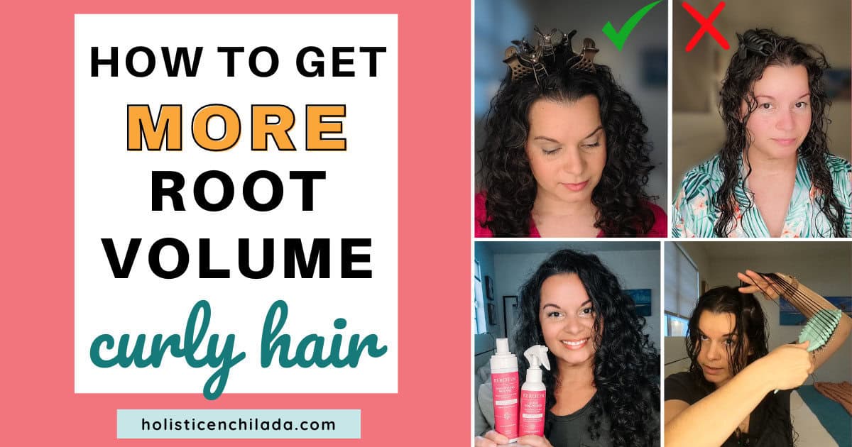 How To Get More Root Volume In Curly Hair: Top Tips - The Holistic ...